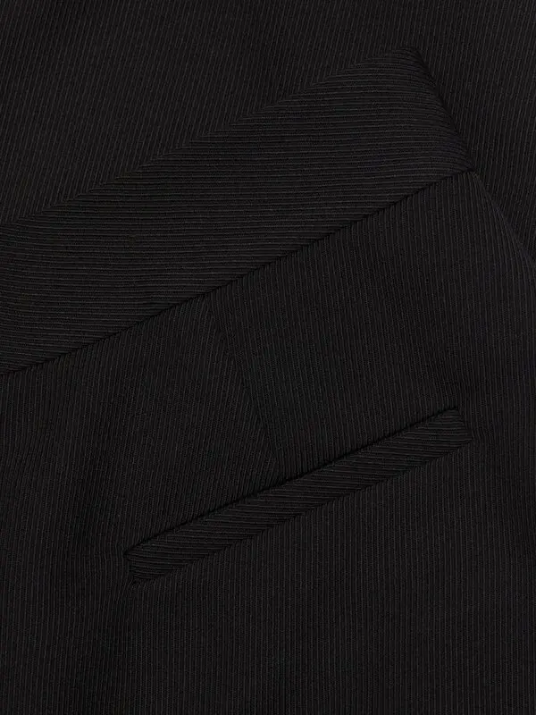 Moschino Wool-blend Straight-leg Trousers