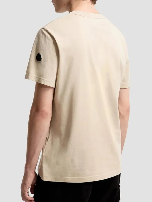 Moncler Crewneck T-shirt In Cotton Jersey