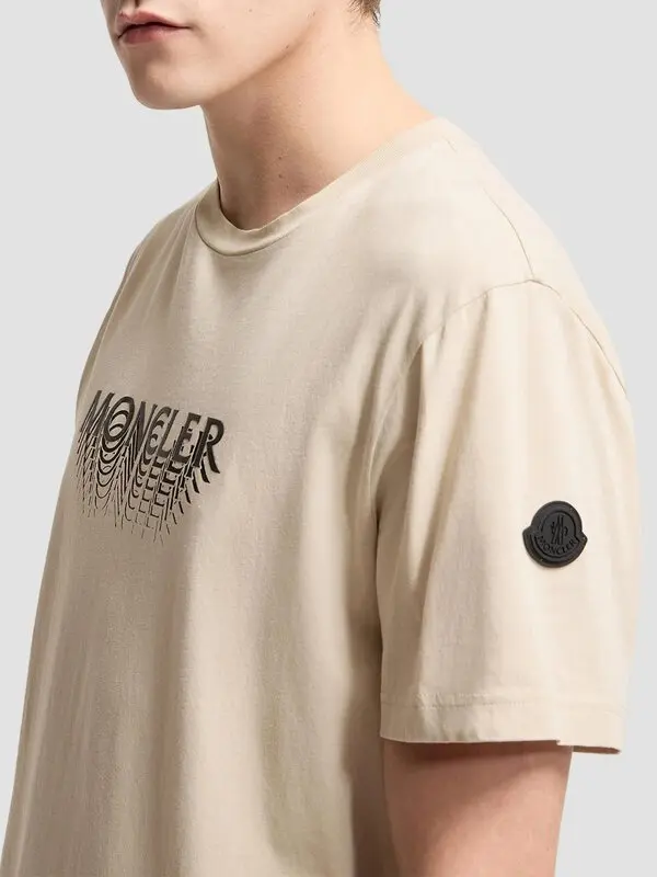 Moncler Crewneck T-shirt In Cotton Jersey