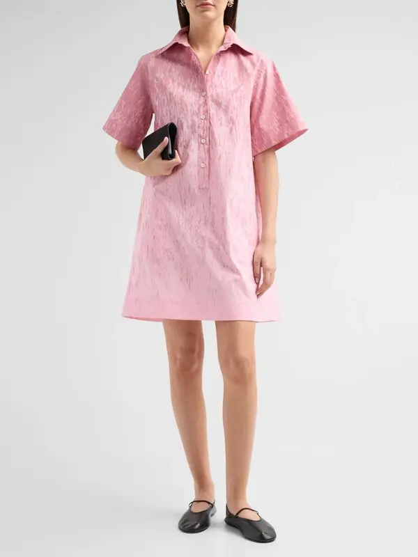 Moschino Stretch-cotton Poplin Shirtdress