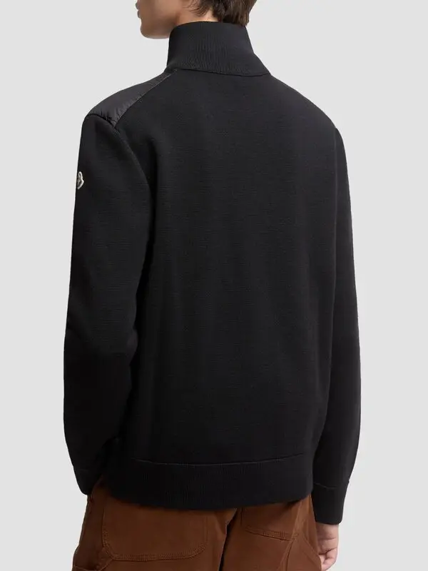 Moncler Down-filled Cardigan - Black