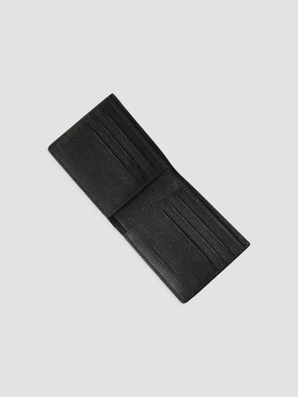 Brunello Cucinelli Brushed Leather Wallet - Black
