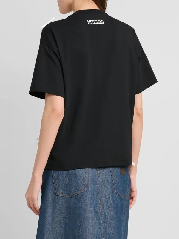 Moschino Bow Cotton T-shirt