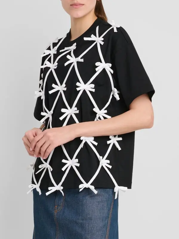 Moschino Bow Cotton T-shirt