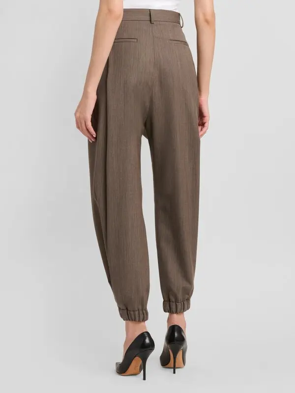 Moschino Pleated Wool Trousers