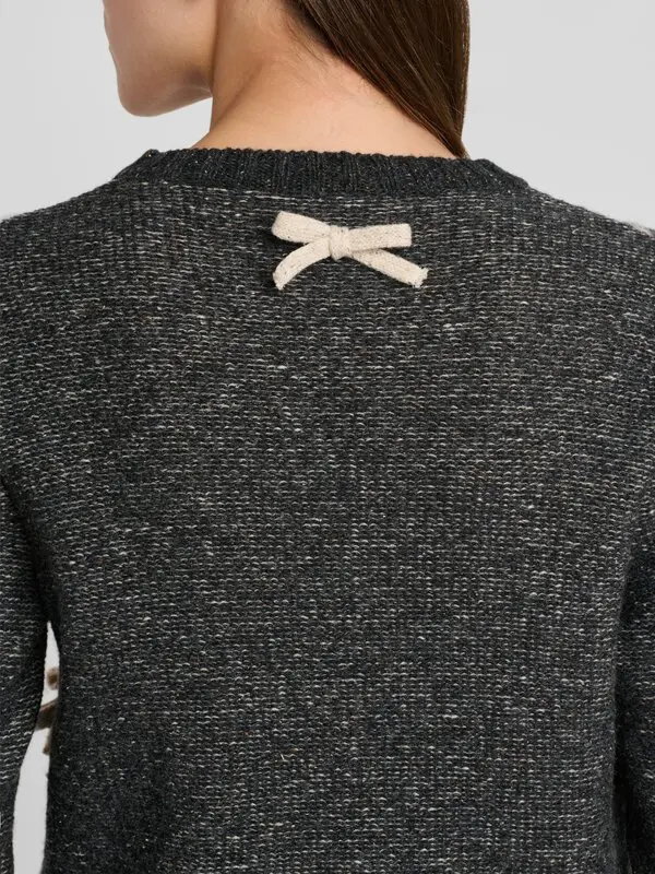 Moschino Bow Wool-blend Sweater