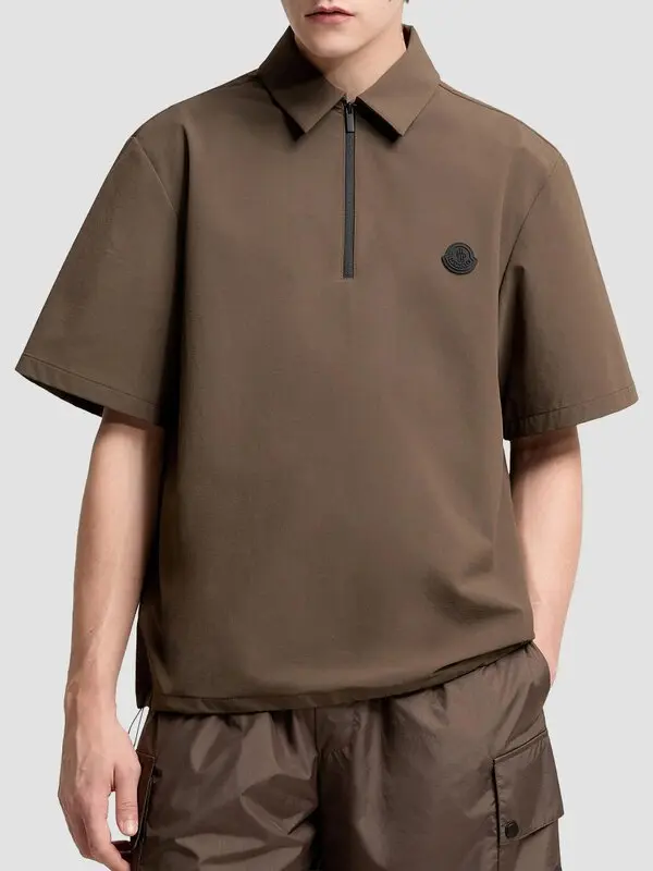 Moncler Half-zip Polo Shirt