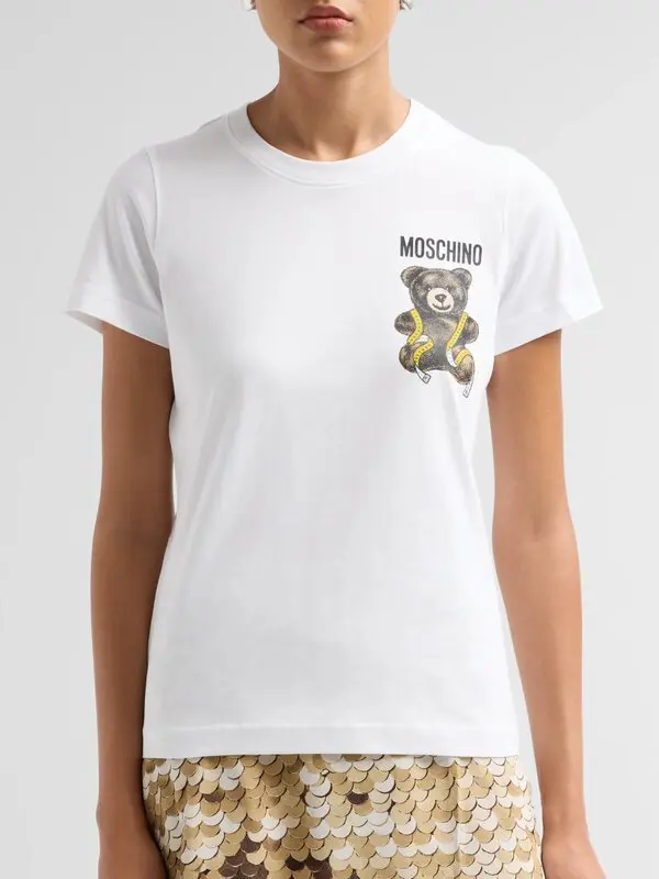 Moschino Tailor Teddy Bear Cotton T-shirt