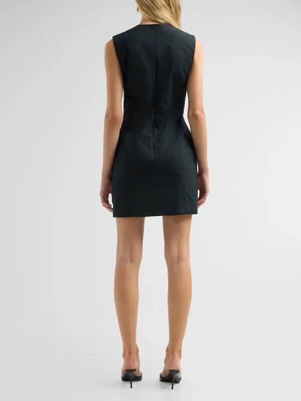 Moschino Label-print Cotton Mini Dress