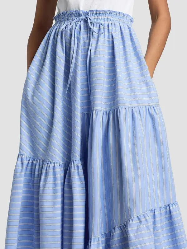 Cinq À Sept Robyn Layered Tiered Midi-dress