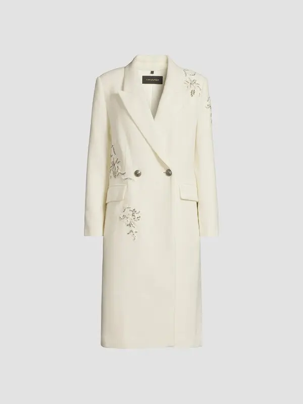 Kobi Halperin Mayer Double-faced Wool Double-breasted Coat