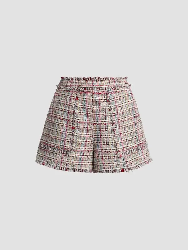 Cinq À Sept Allen Wildflower Tweed Shorts