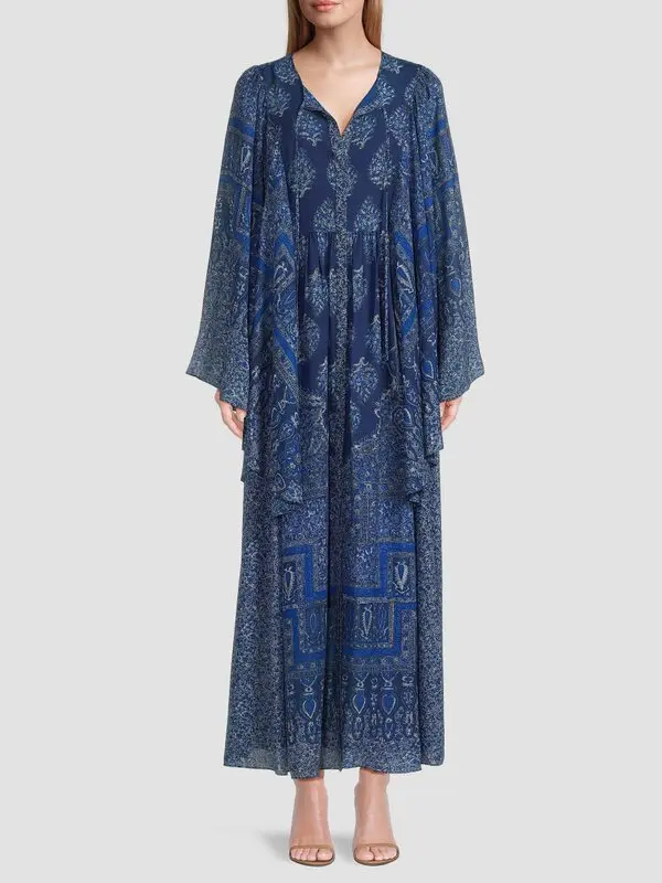 Kobi Halperin Salem Chiffon Maxi Dress