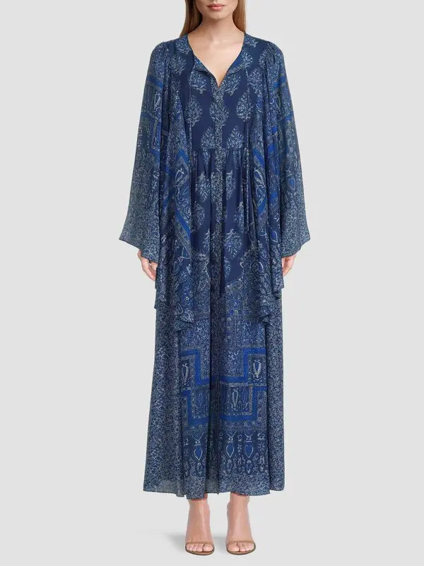 Kobi Halperin Salem Chiffon Maxi Dress