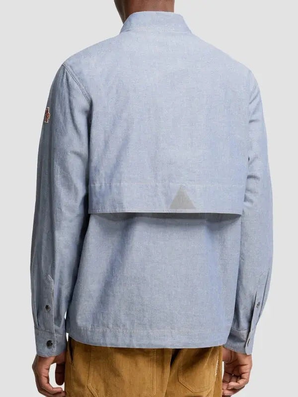 Moncler Shirt In Chambray
