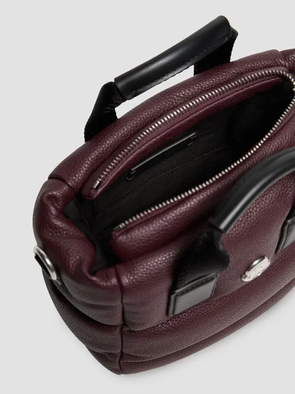 Moncler Micro Caradoc Crossbody Bag - Grape Red