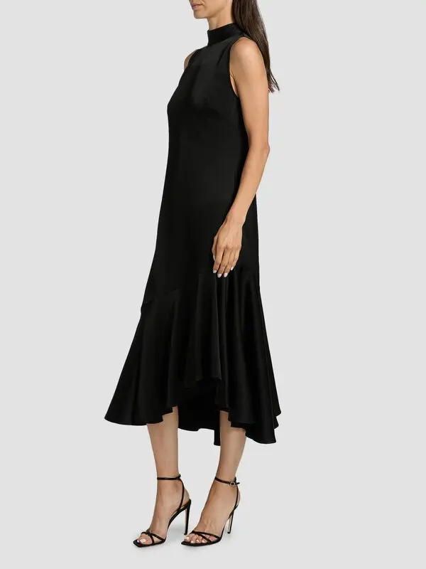 Kobi Halperin Jenkins Asymmetric Cocktail Dress - Black