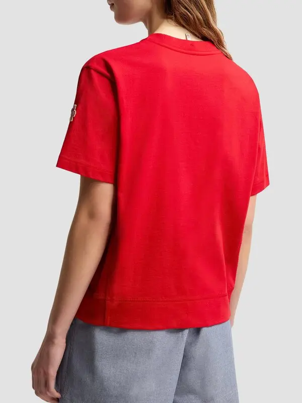 Moncler Crew-neck T-shirt In Cotton