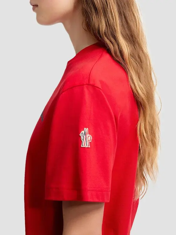 Moncler Crew-neck T-shirt In Cotton