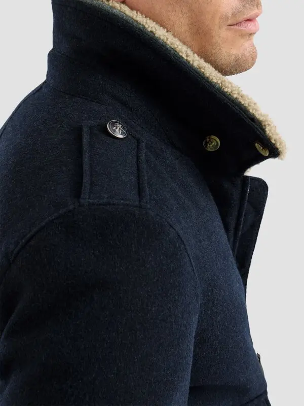 Brunello Cucinelli Bonded Cashmere Beaver Cloth Bomber Jacket
