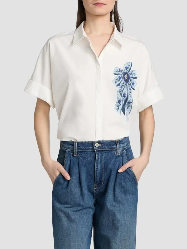Kobi Halperin Bonnie Short-sleeve Blouse