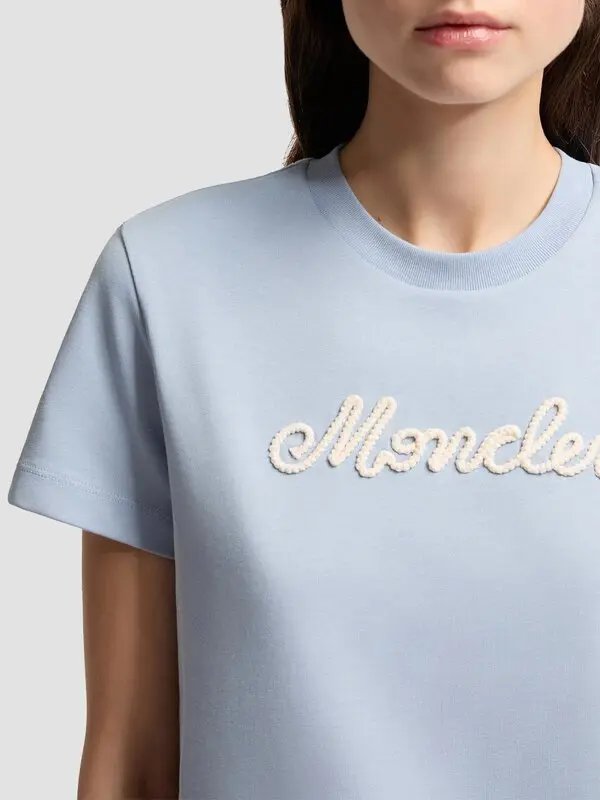 Moncler Crew-neck T-shirt In Cotton