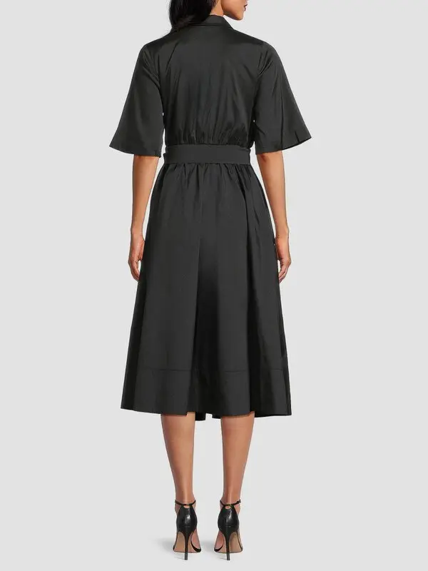 UNGARO Kace Sequin-embellished Midi-shirtdress