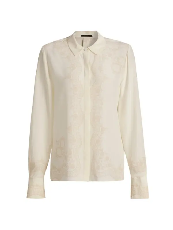 Kobi Halperin Serena Printed Silk Blouse