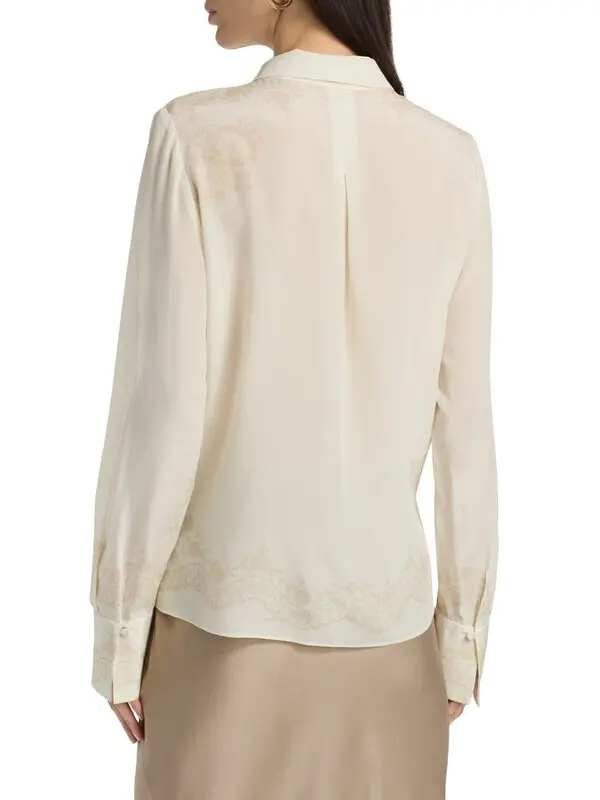 Kobi Halperin Serena Printed Silk Blouse