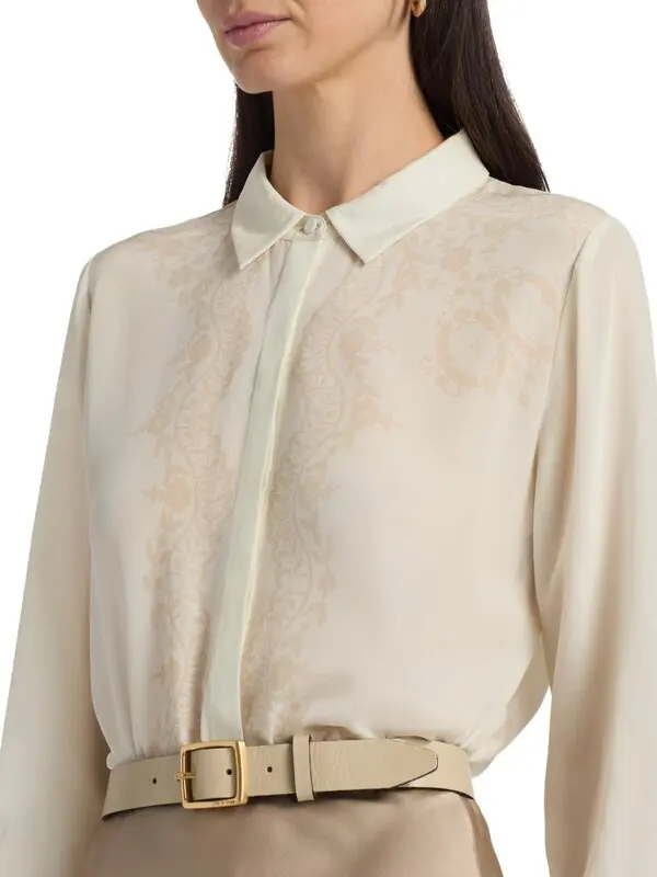 Kobi Halperin Serena Printed Silk Blouse