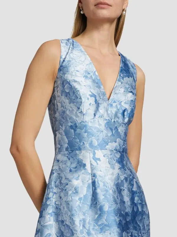 SACHIN BABI Rori Floral Sleeveless Gown