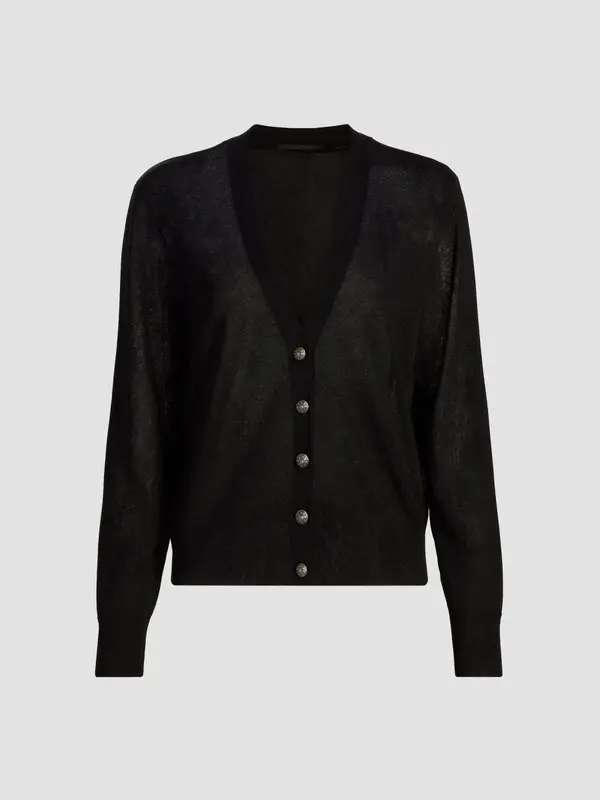 Kobi Halperin Jenna Jersey Cardigan - Black