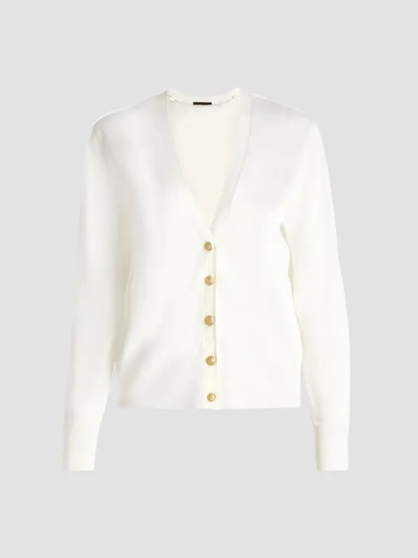 Kobi Halperin Jenna Jersey Cardigan - White