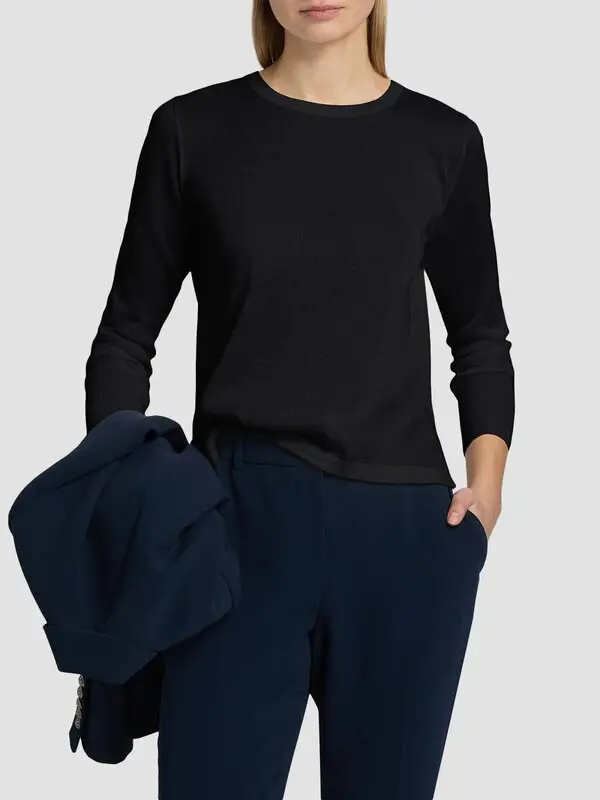 Kobi Halperin Jaylyn Jersey Sweater - Black