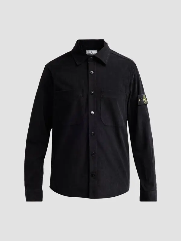 Stone Island Camicia Cotton Corduroy Shirt