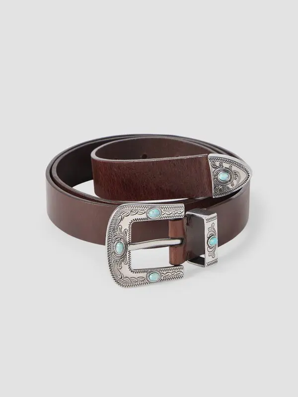 Brunello Cucinelli Pull-up Calfskin Belt