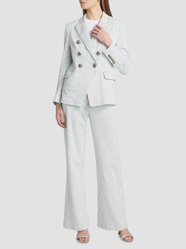 Kobi Halperin Cera Striped Double-breasted Jacket