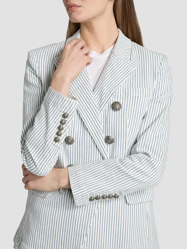 Kobi Halperin Cera Striped Double-breasted Jacket