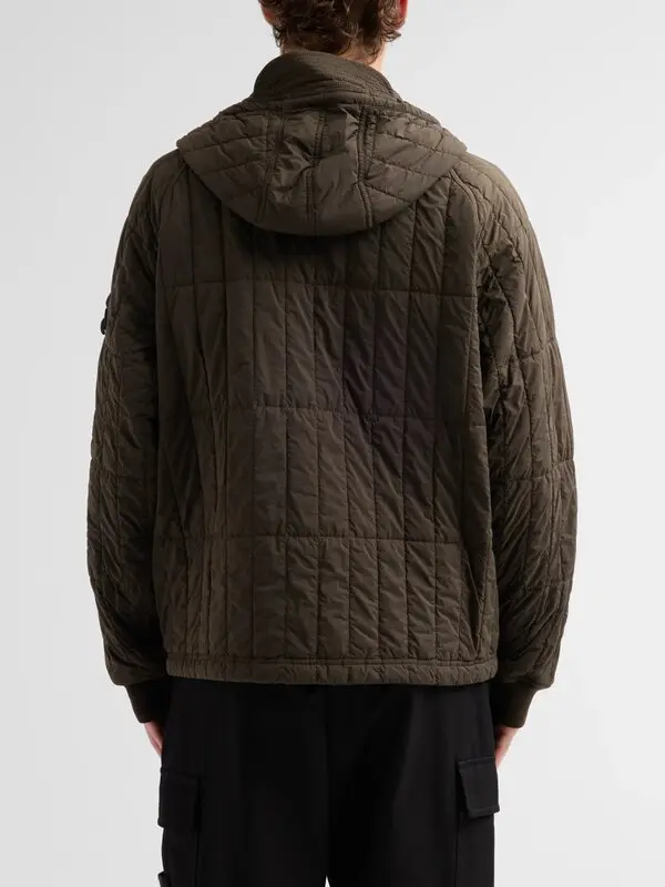 Stone Island Capospalla Quilted Nylon Hooded Jacket