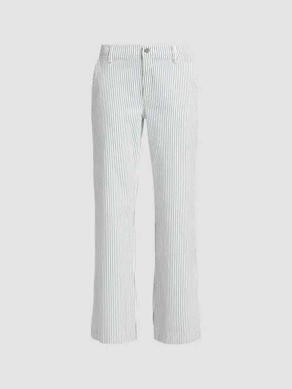 Kobi Halperin Keren Striped Straight-leg Pants
