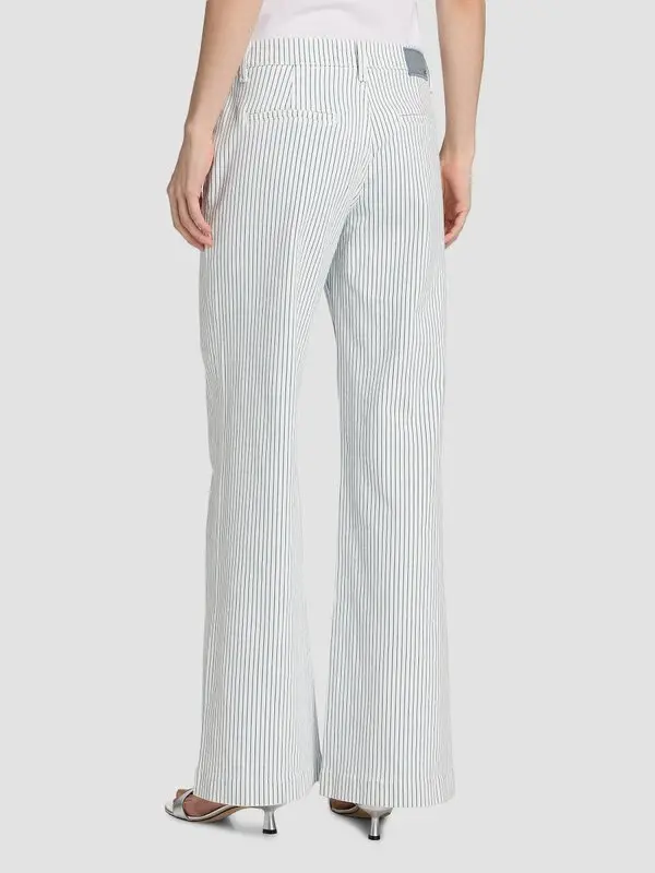 Kobi Halperin Keren Striped Straight-leg Pants