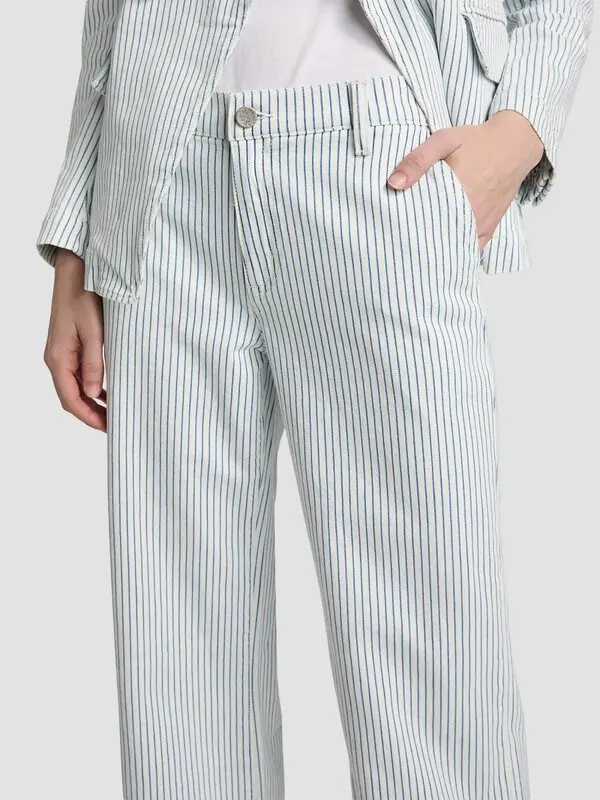 Kobi Halperin Keren Striped Straight-leg Pants