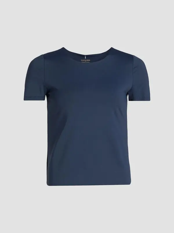 Kobi Halperin Rhianna Matte Jersey T-shirt - Navy