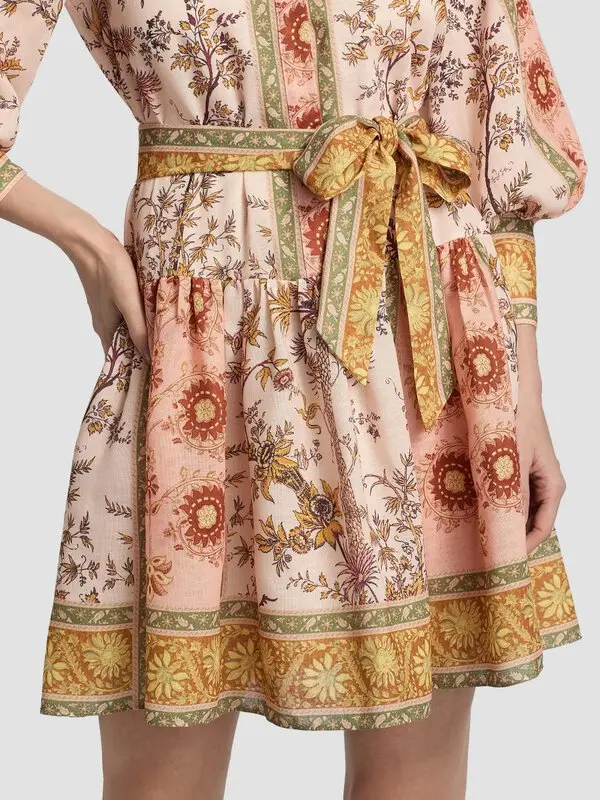Kobi Halperin Bailey Printed A-line Minidress