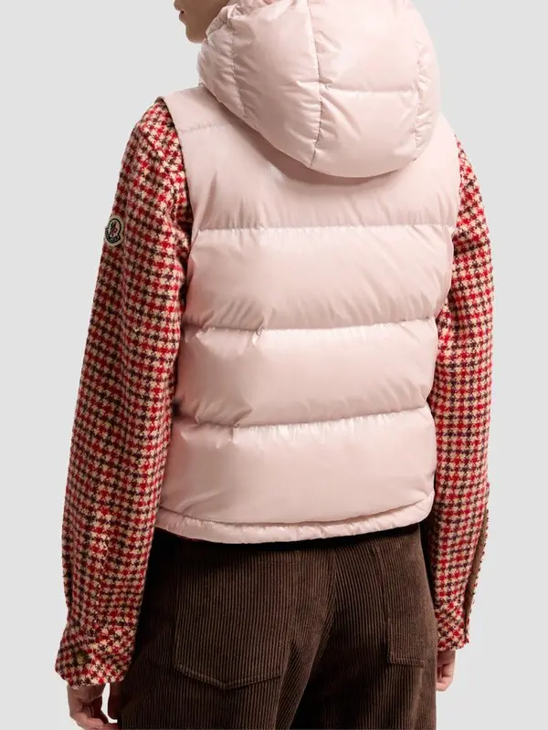 Moncler Niverolle Puffer Vest - Pink