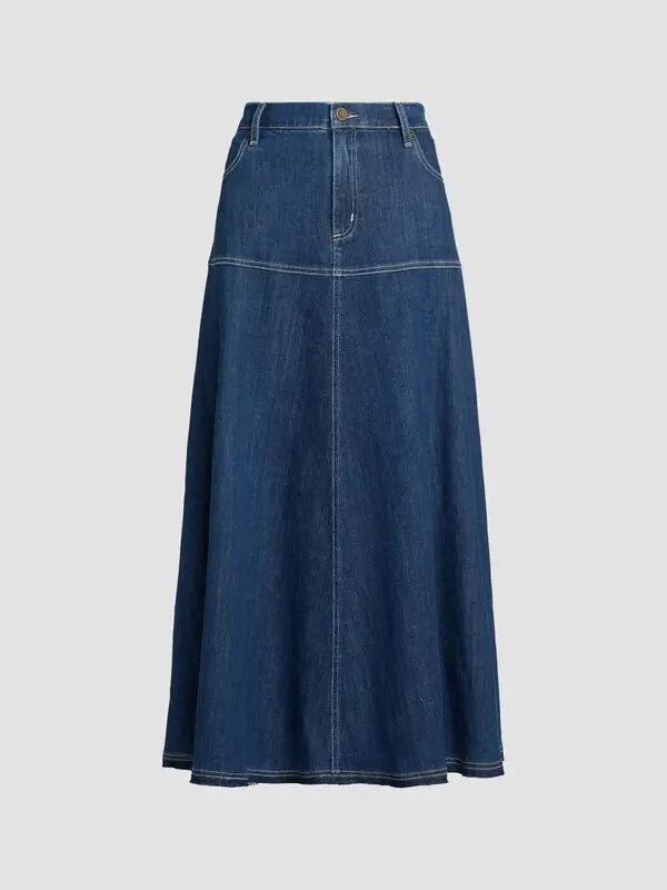 Kobi Halperin Ysabelle Denim Maxi Skirt