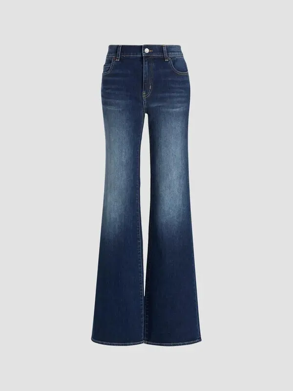 Kobi Halperin Eden Denim Low-rise Flared Jeans