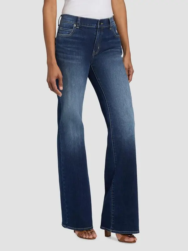 Kobi Halperin Eden Denim Low-rise Flared Jeans