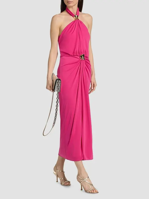 Cinq À Sept Bangle Kaily Halterneck Midi-dress