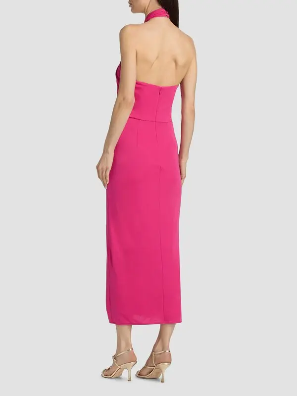 Cinq À Sept Bangle Kaily Halterneck Midi-dress